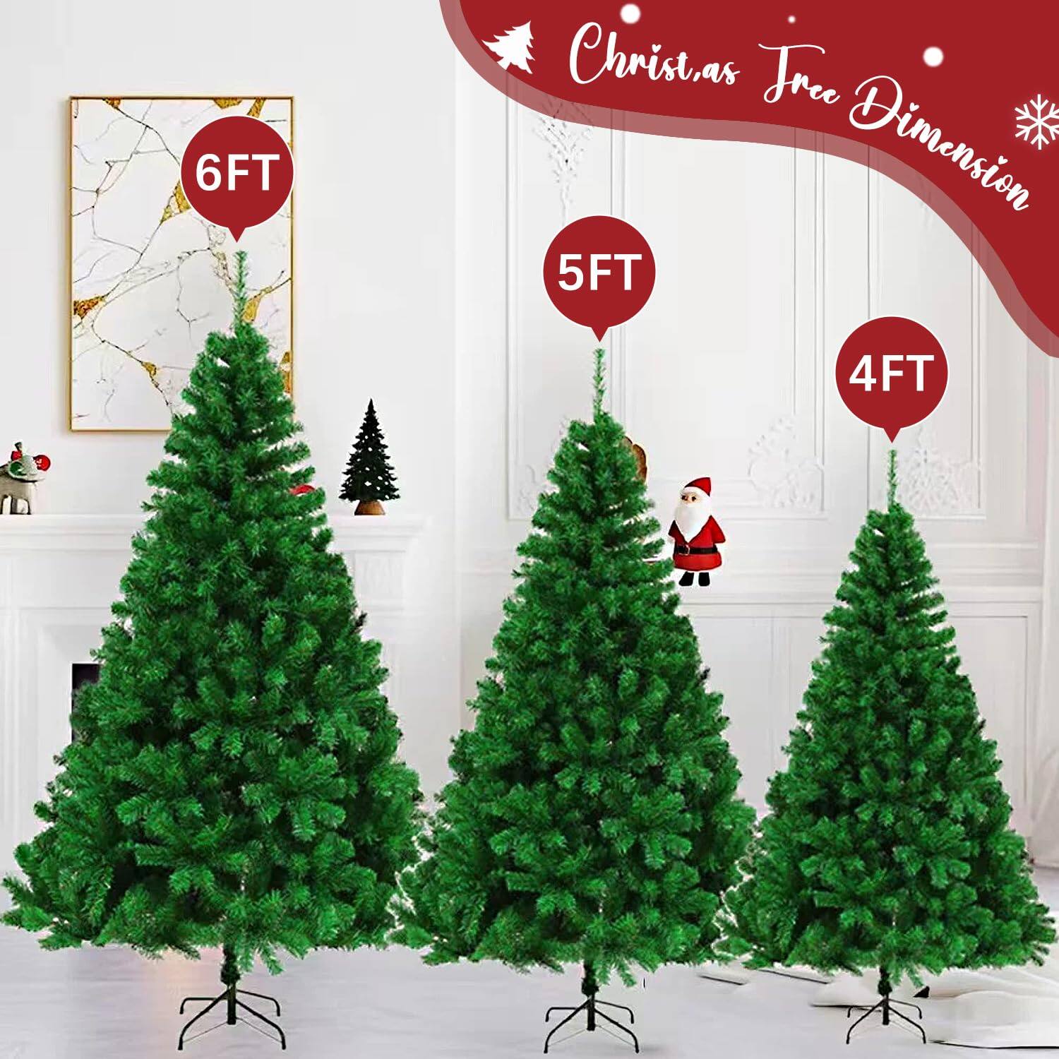 Skar Audio Artificial Christmas Tree Spruce Xmas With 450 Branch Tips ...