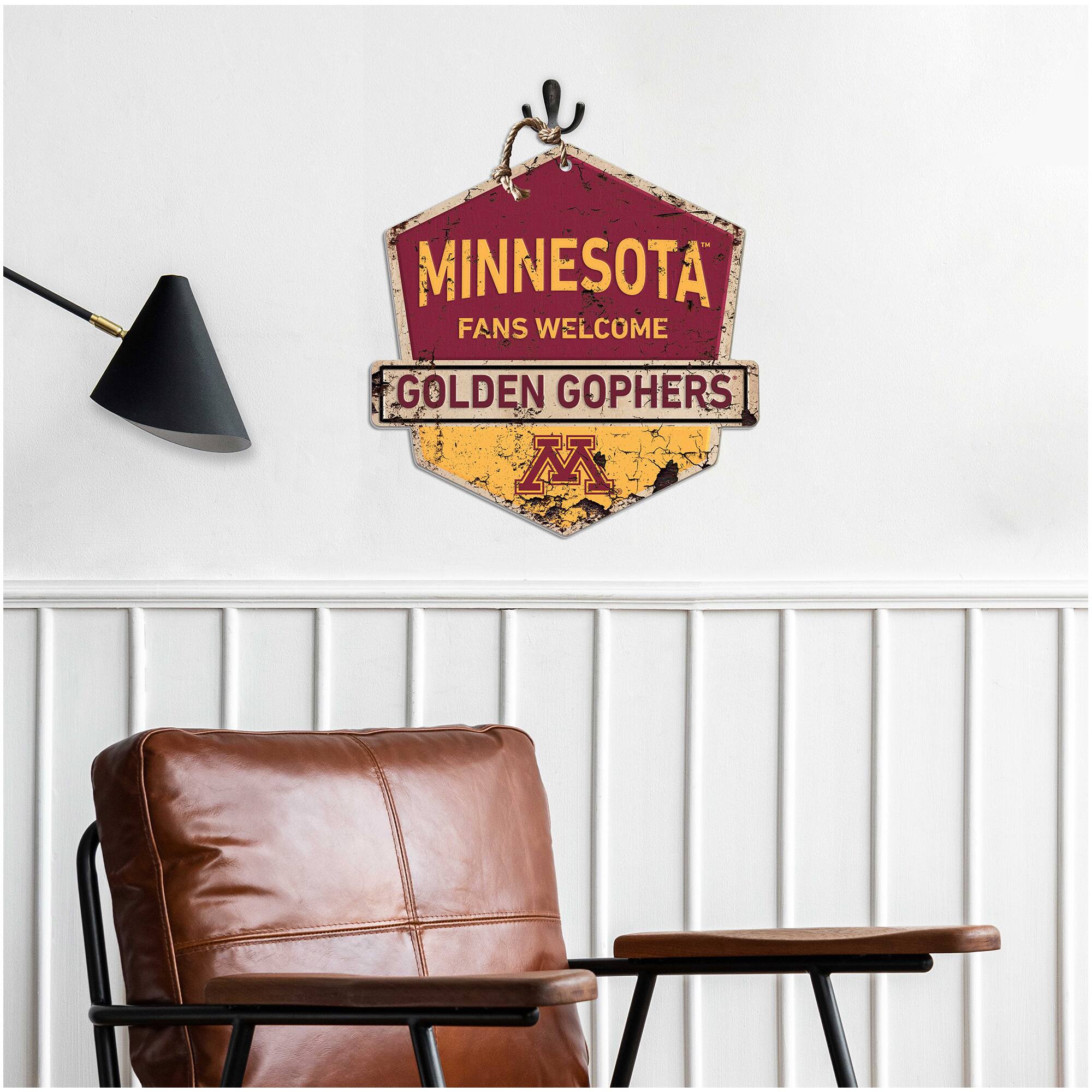 Jardine Minnesota Golden Gophers Fans Welcome Sign Maroon 4966511 ...