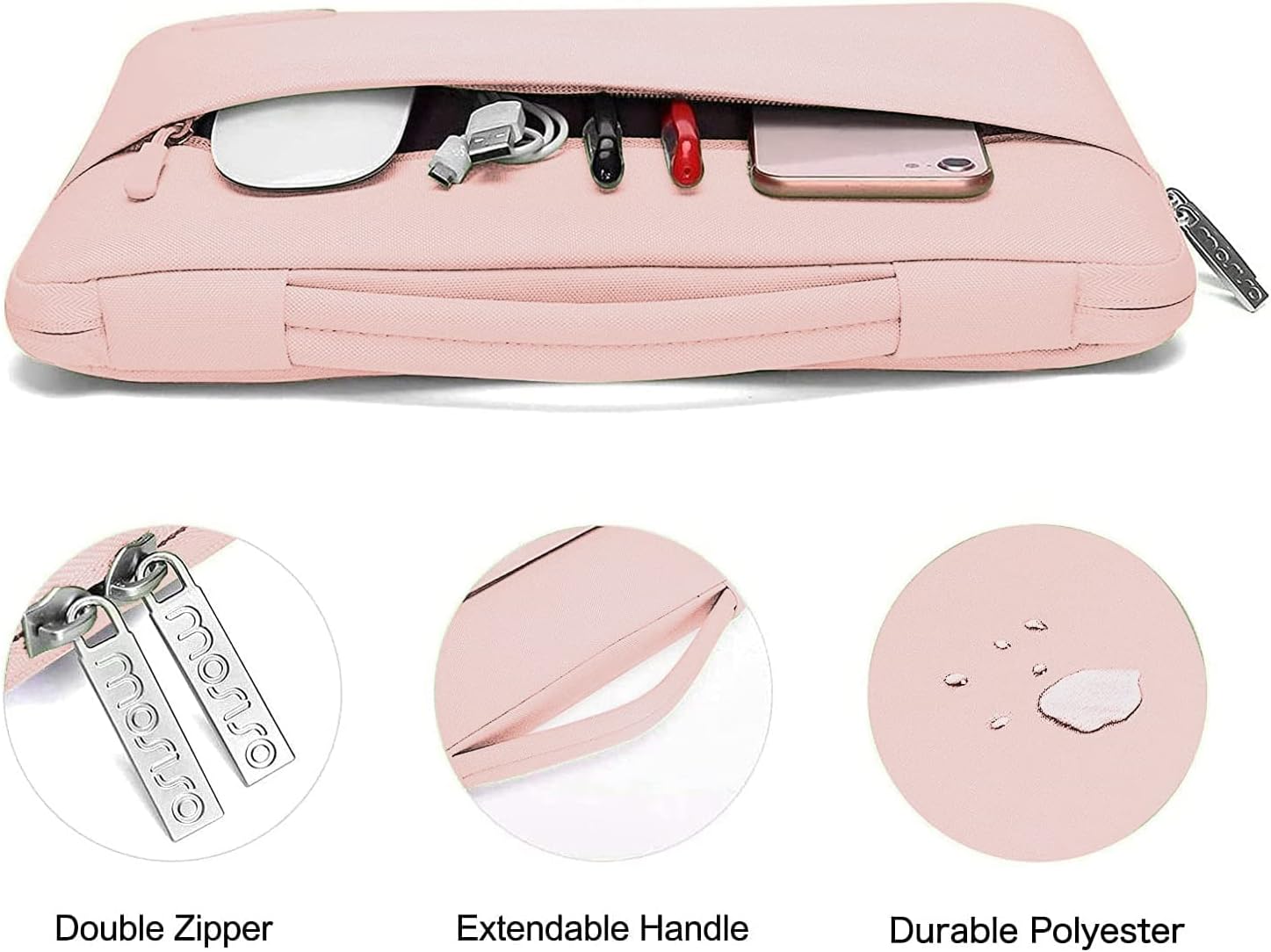 mosiso 5 in 1 MacBook Air 13 Case and Sleeve Kit A2337/A2179/A1932 ...