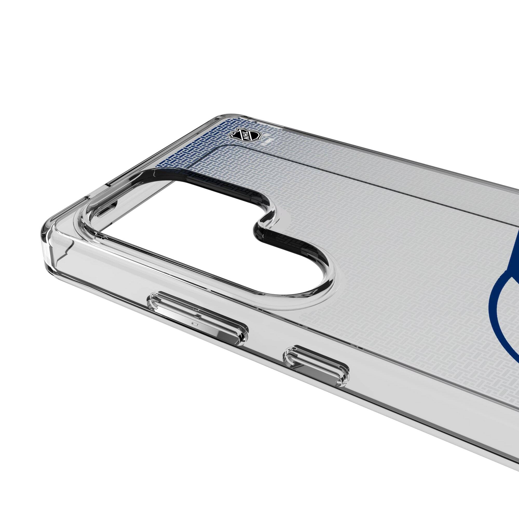 Keyscaper NHL Tampa Bay Lightning Linen Logo Galaxy Clear Case S23 ...