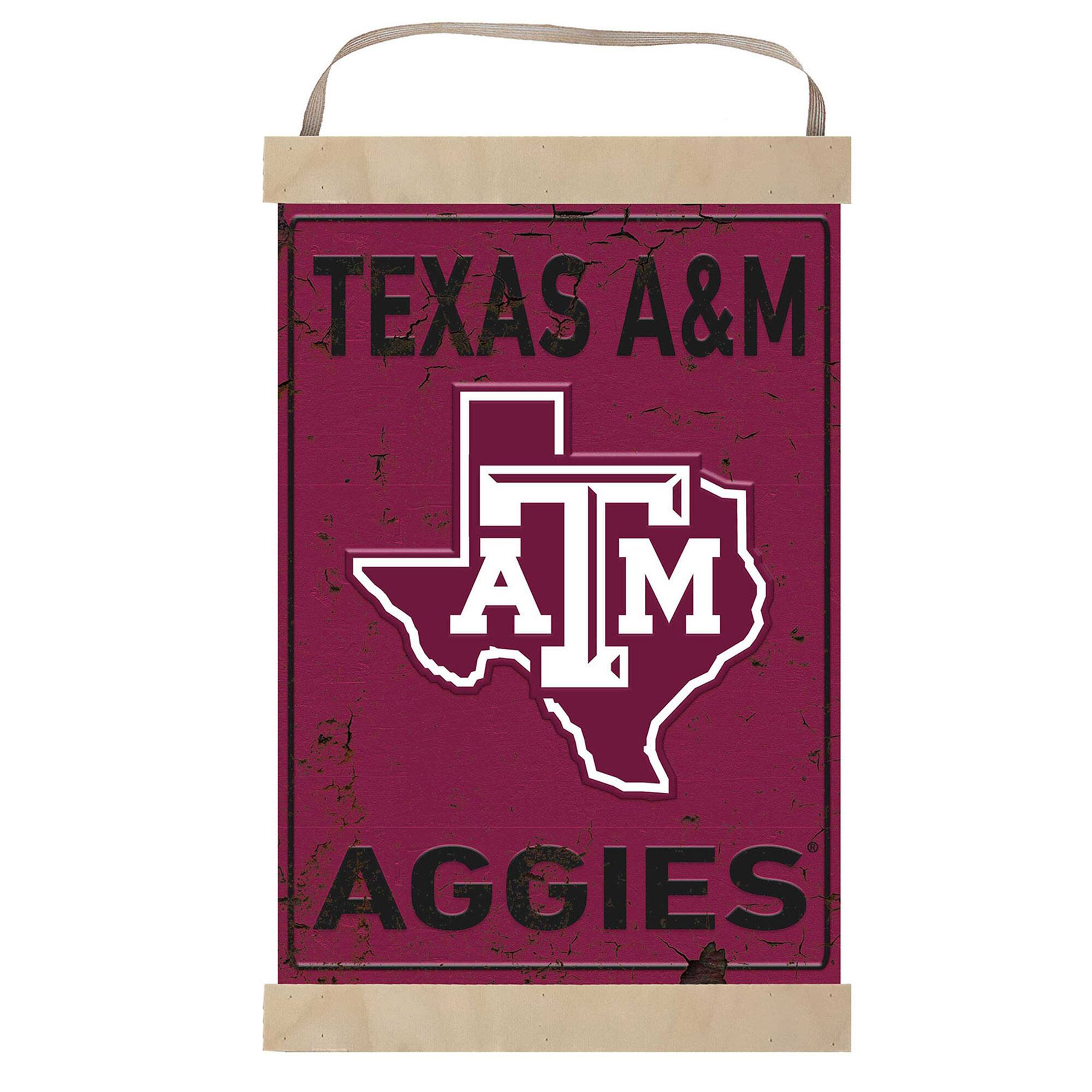 Jardine Texas A&M Aggies Retro Logo Banner Sign Maroon 4941821 - Best Buy