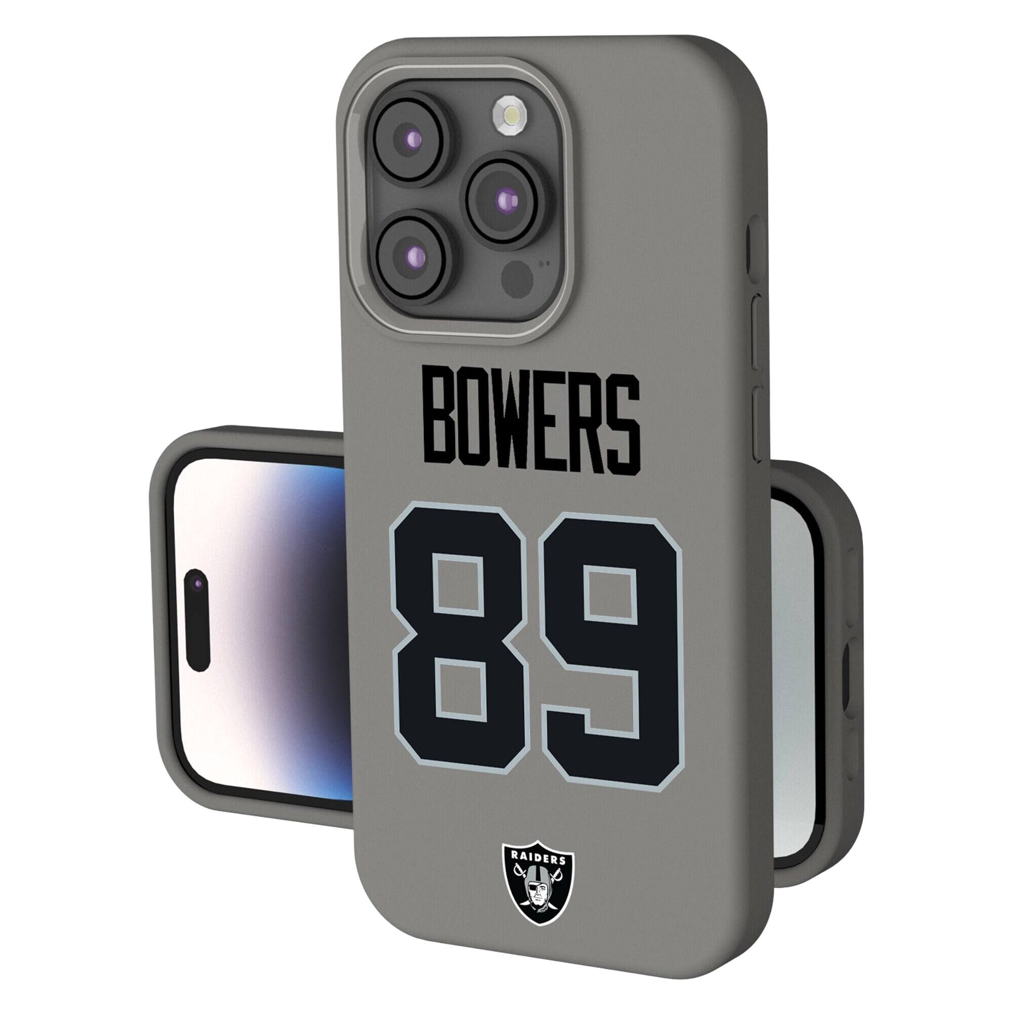 Keyscaper NFL Brock Bowers Las Vegas Raiders Ready Soft Touch iPhone ...