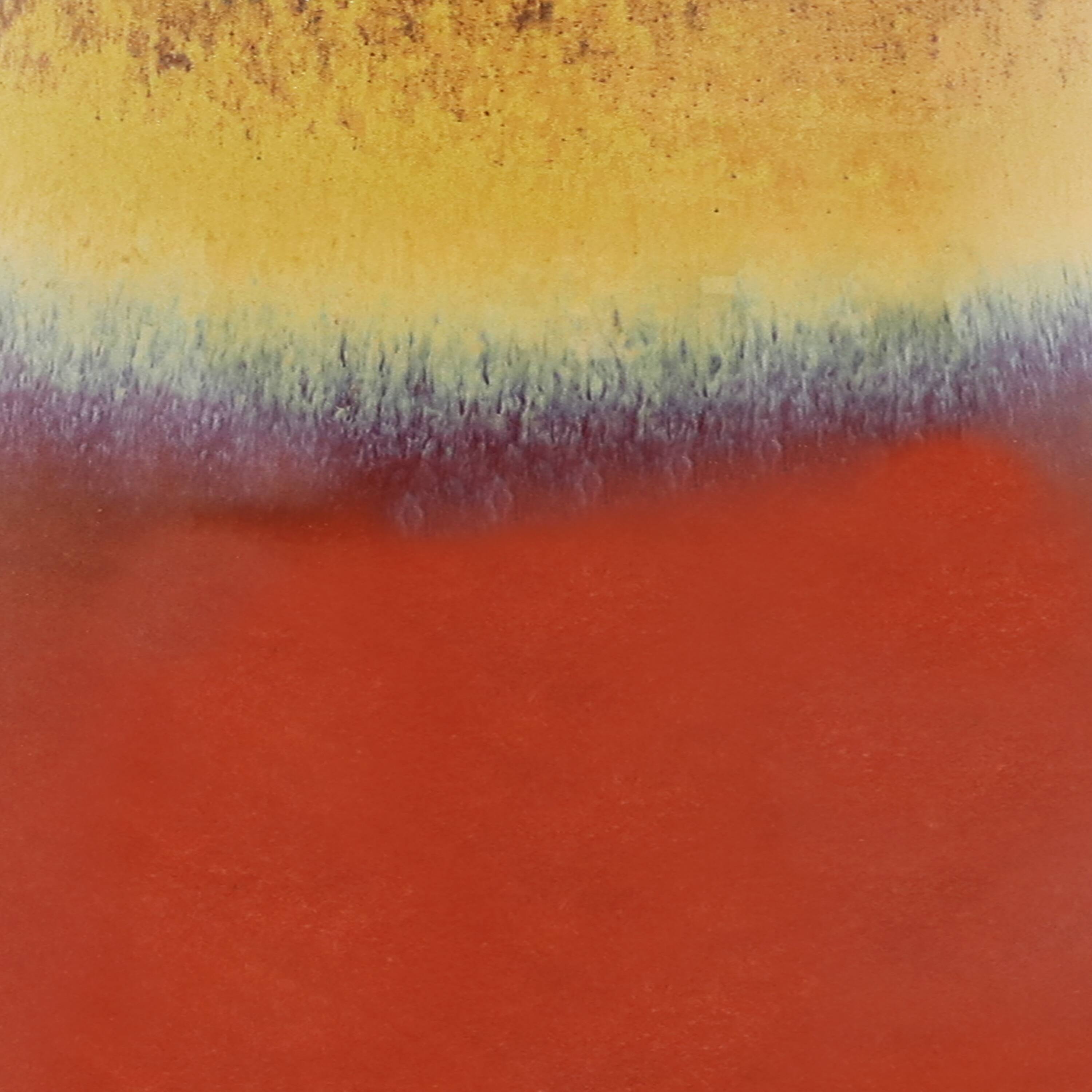 Sunnydaze Duo Tone Glazed Ceramic Bird Bath 20.5 in Lemon Cognac AP-500 ...