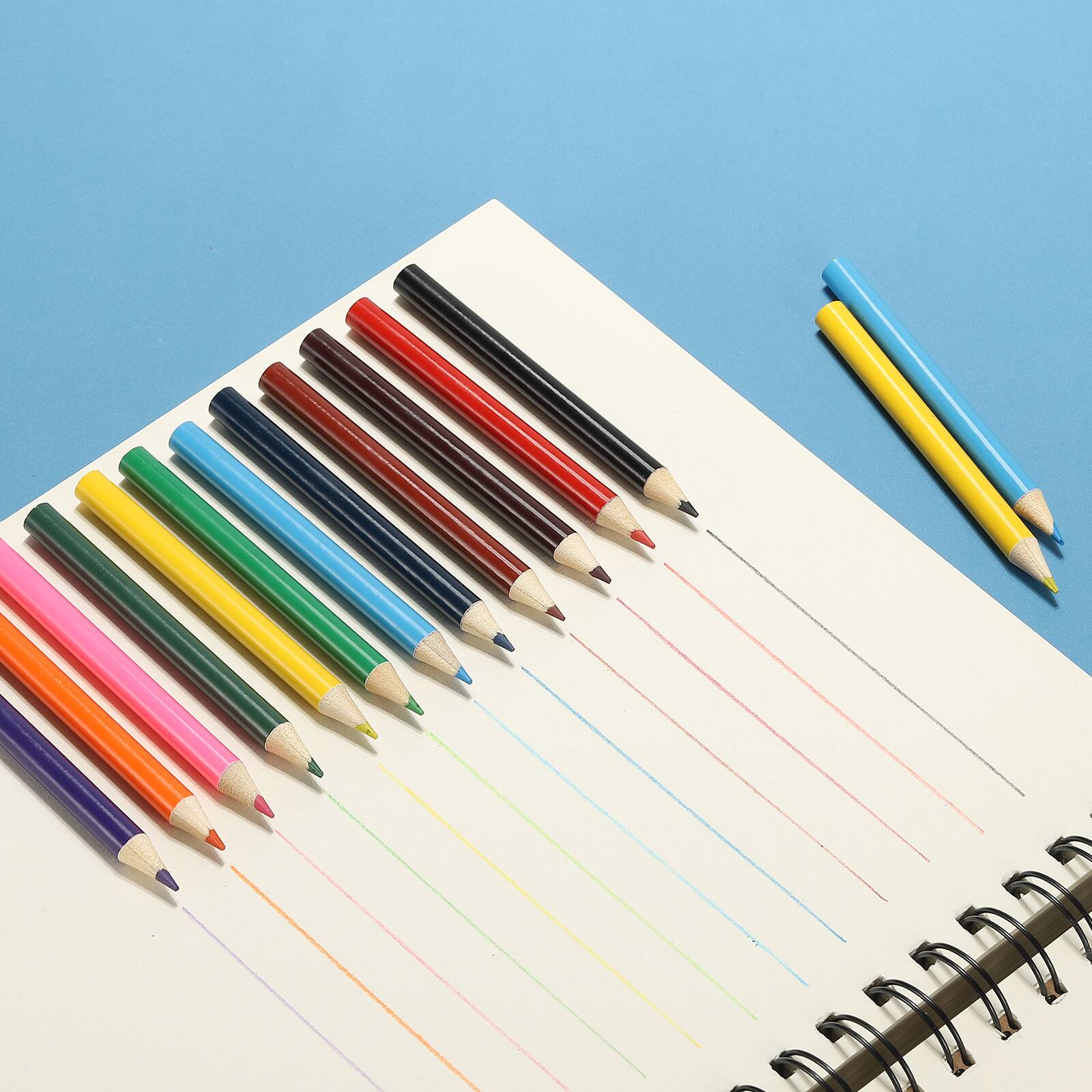 Unique Bargains Colored Pencils, Cute Oil Based Drawing Pencils for ...