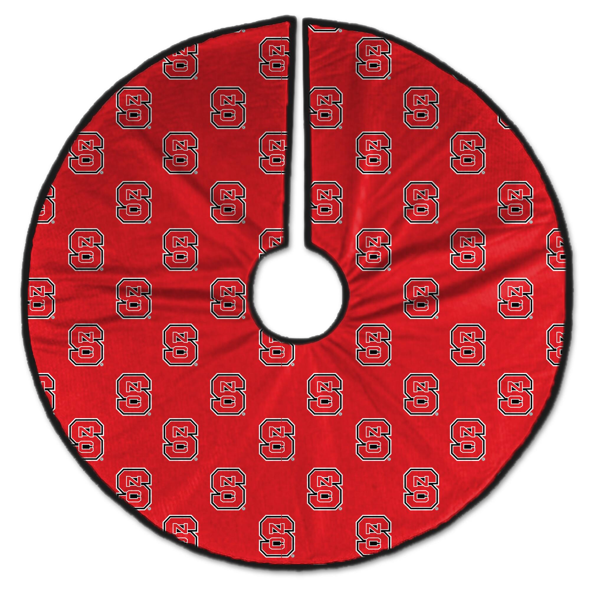 Pegasus NC State Wolfpack Microplush Christmas Tree Skirt Multicolor ...