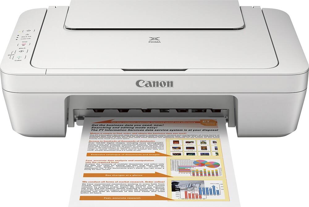 Canon PIXMA MG2520 All In One Printer White 8330B002 - Best Buy