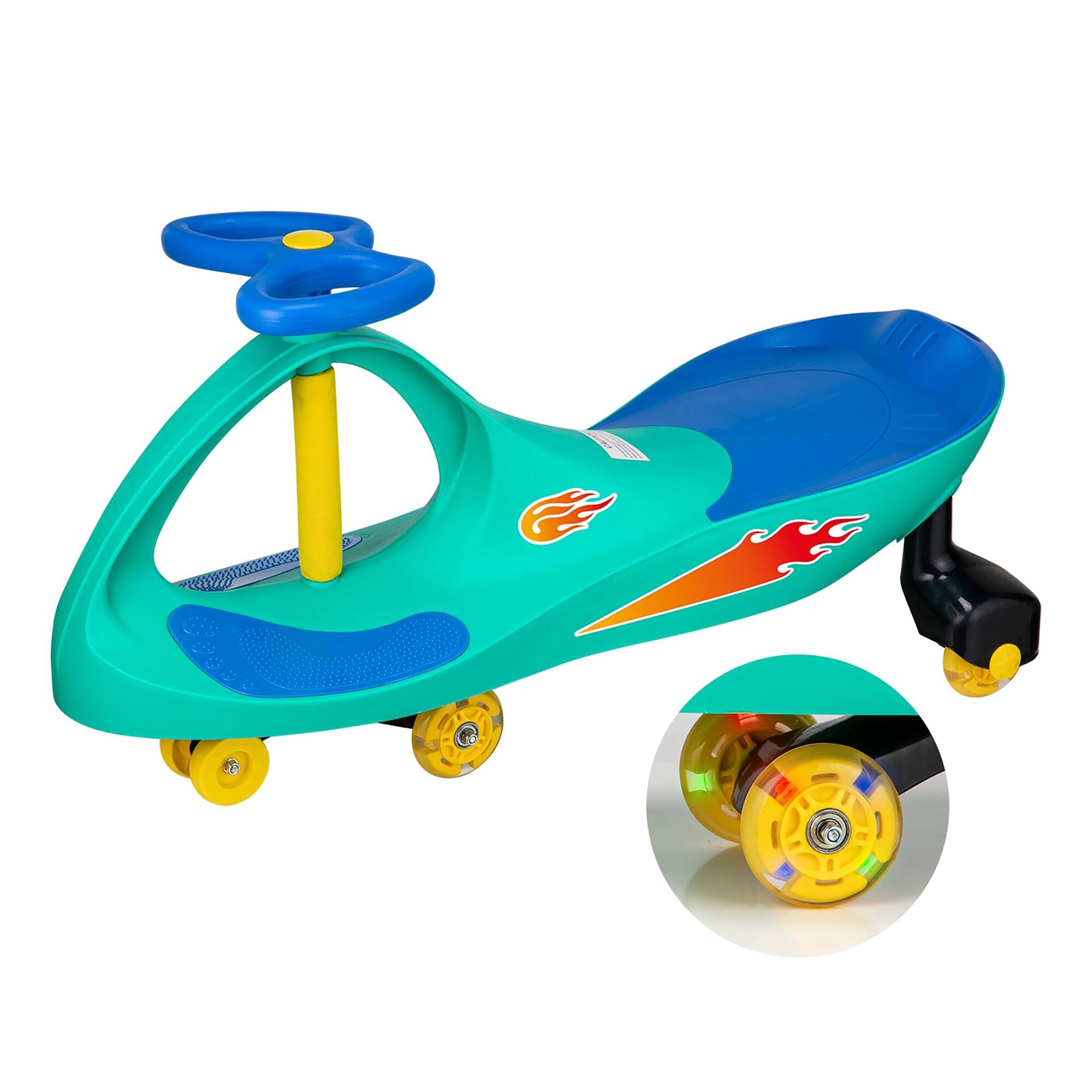 Alex Toys Alex: Lightning Glow Rider Teal & Blue Inertia & Movement ...