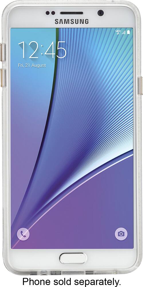 Best Buy: Case-Mate Sheer Glam Case for Samsung Galaxy Note 5 Cell ...