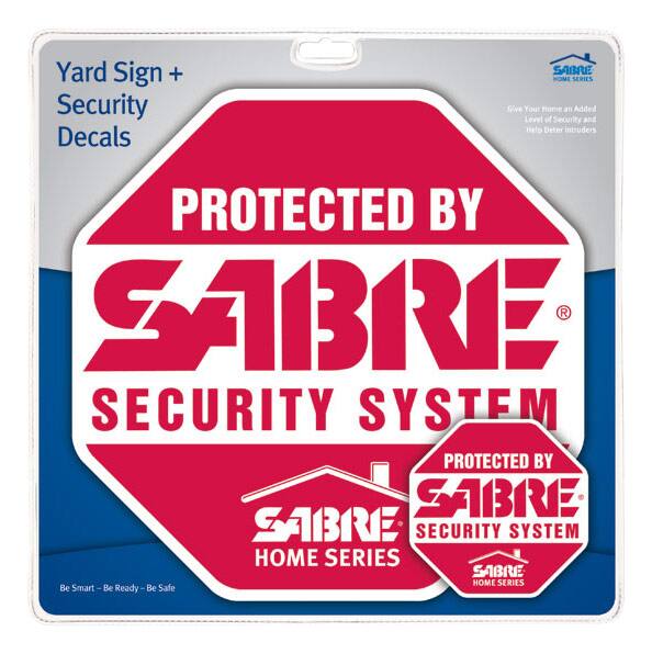 SABRE Security Yard Sign Red HS-SYS - Best Buy