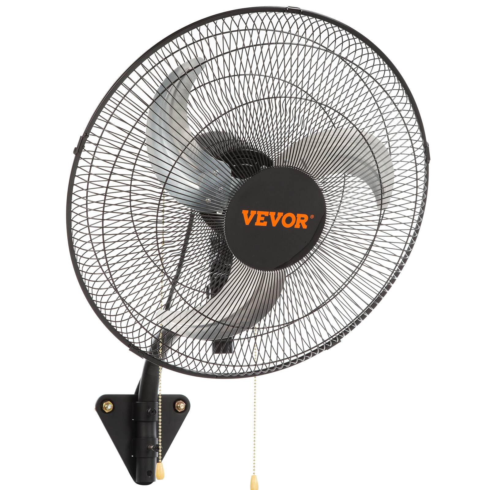VEVOR Wall Mount Fan, 18 Inch, 3 speed High Velocity Max. 4000 CFM ...