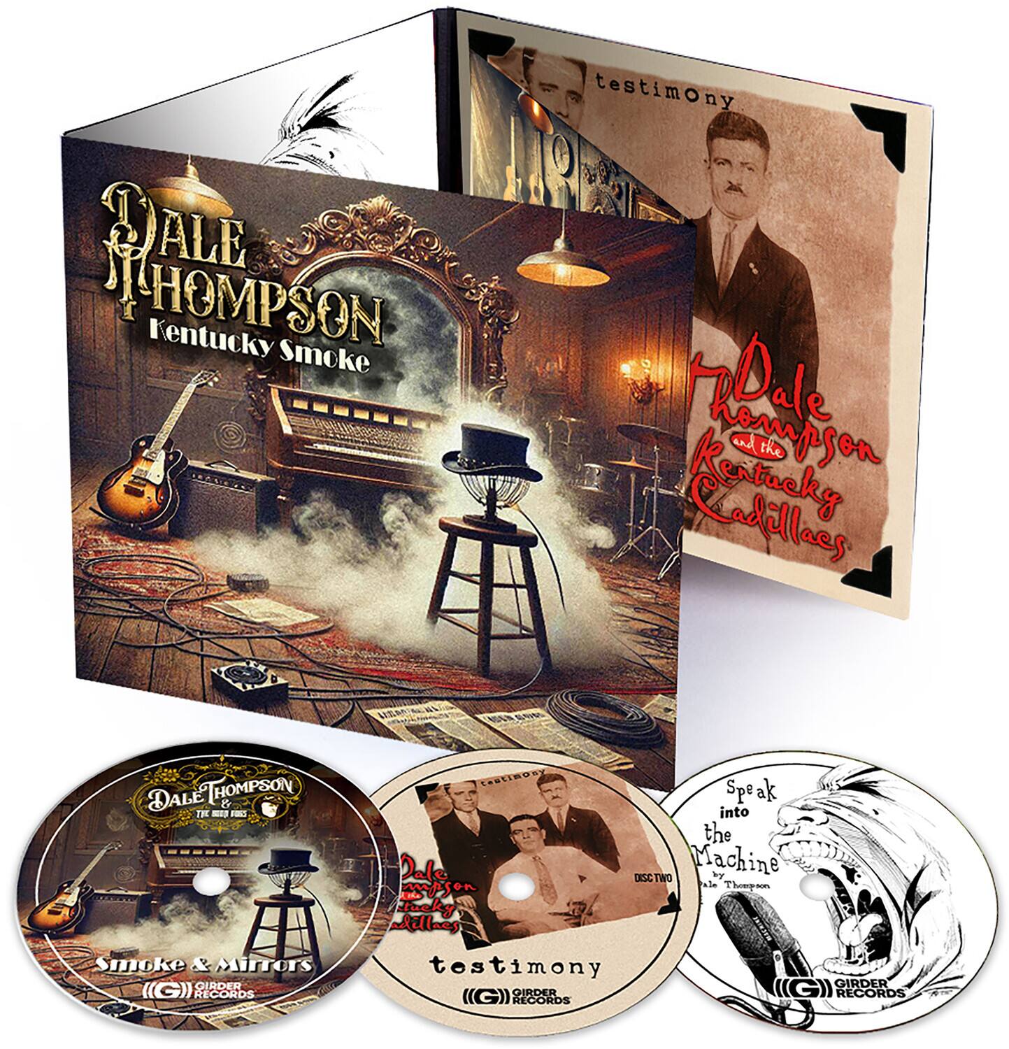 Dale Thompson Kentucky Smoke! (3 CD) Smoke & Mirrors, Kentucky ...