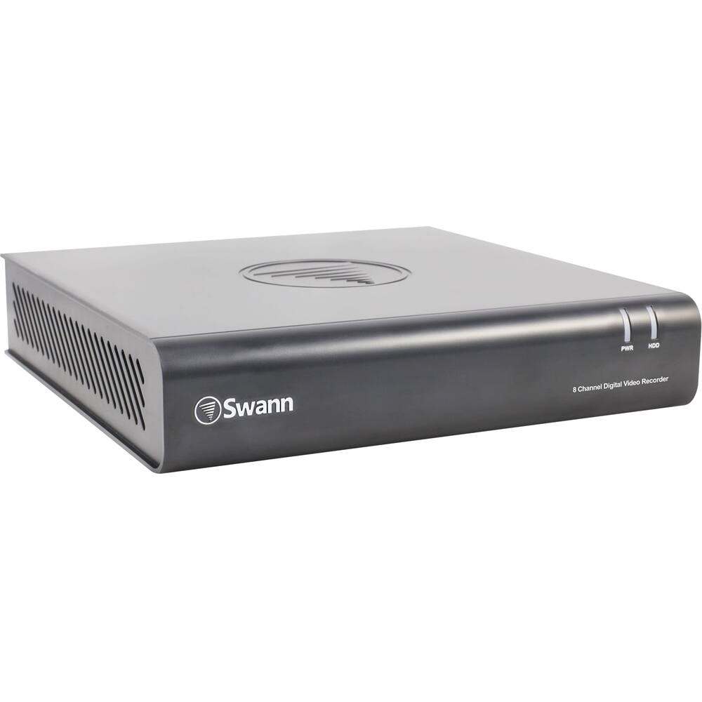 Best Buy: Swann 8-Channel, 4-Camera Outdoor Wired 500GB DVR ...