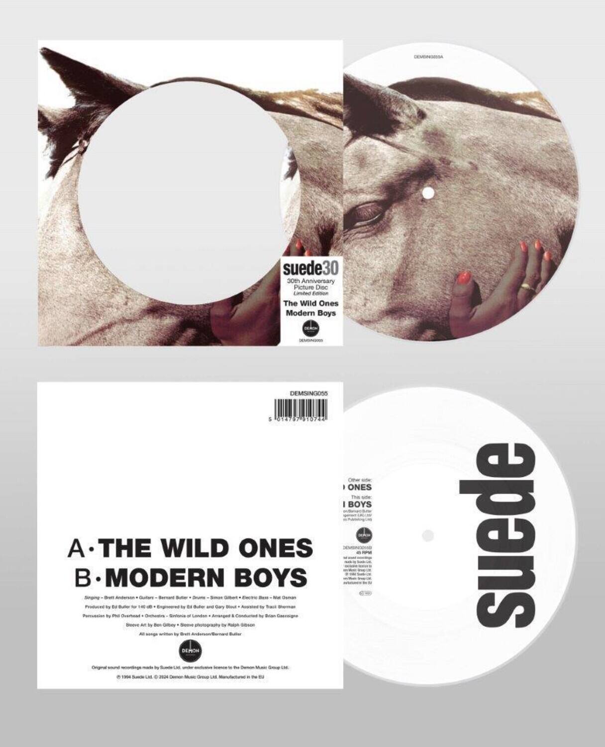 Suede Wild Ones: 30th Anniversary Picture Disc 7 INCH SINGLE [7 inch ...
