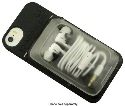 Sound Pockets Opening Act Earbud Headphones Storage Case for Apple ...