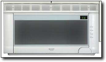 Sharp Over the Range Microwave White R-1502 - Best Buy