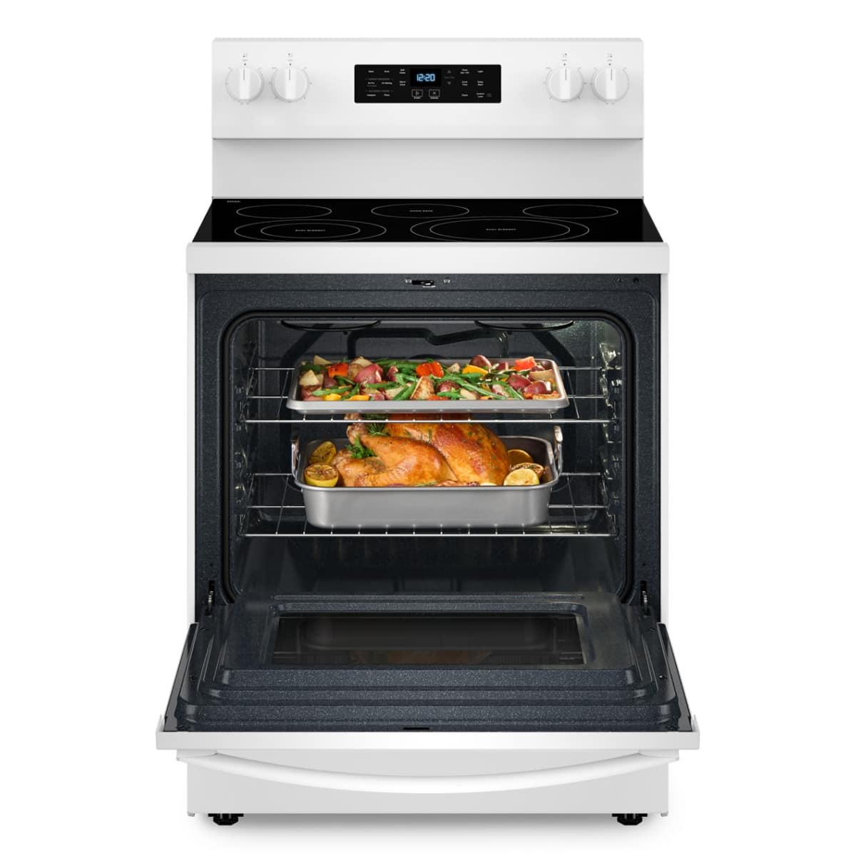 Customer Reviews: Whirlpool 5.3 Cu. Ft. Freestanding Electric Range ...