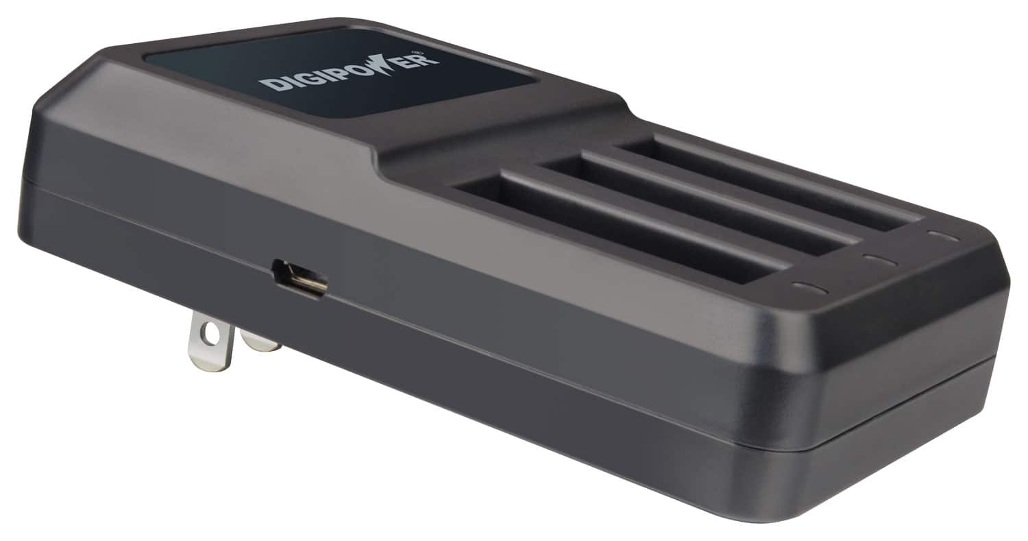 Best Buy: Digipower Battery Charger Black RF-300GP4