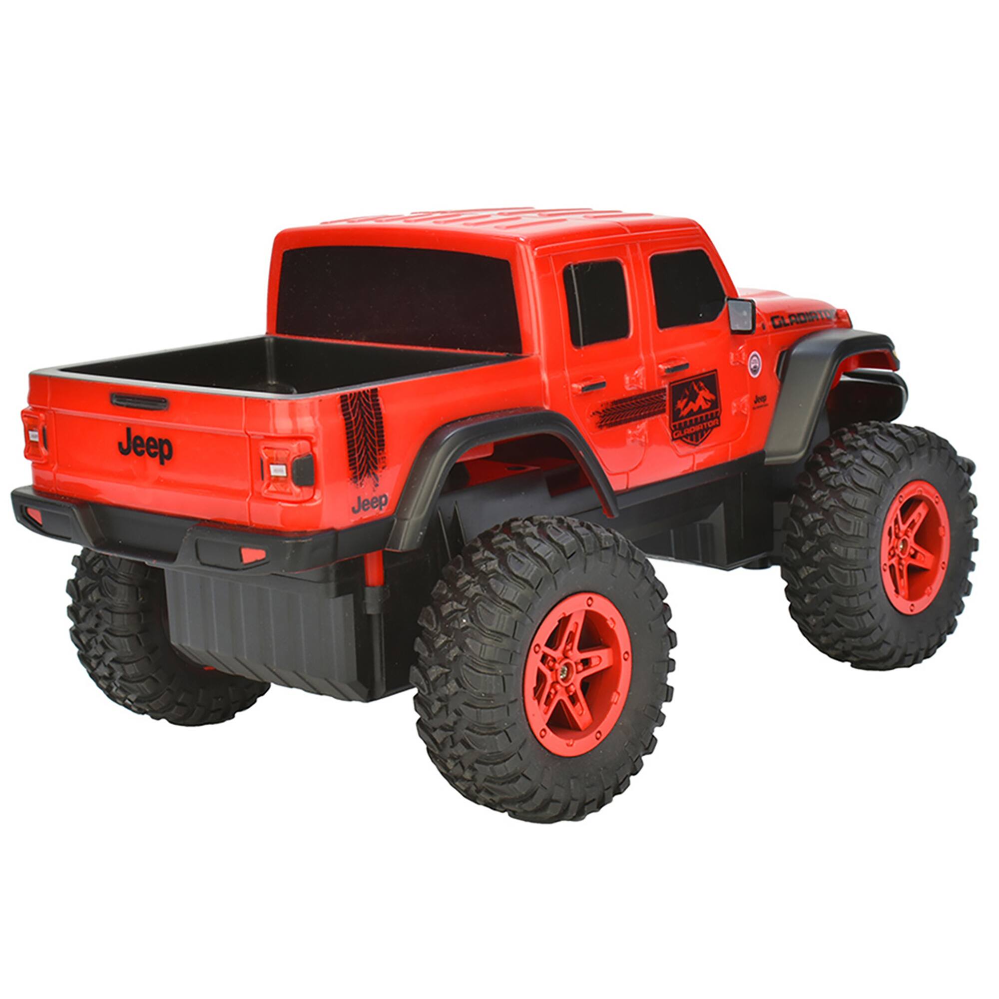 Toy Shock Jeep Gladiator: 1:16 R/C Red G0815635023535 - Best Buy