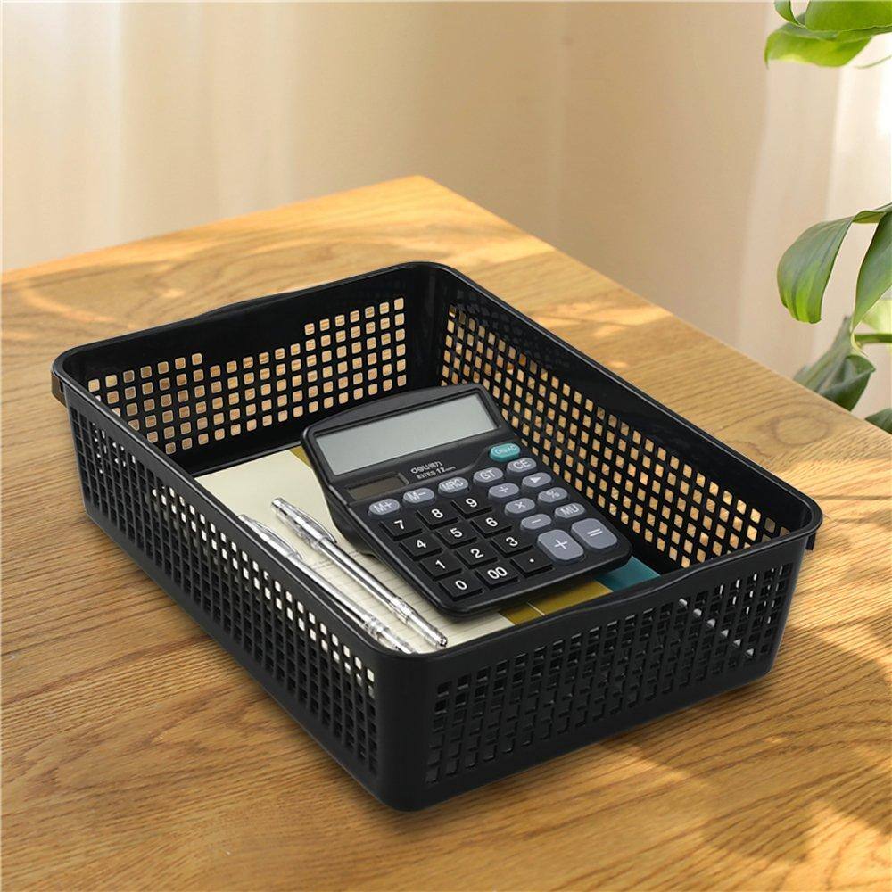 Dapper Styles Plastic Basket Trays For Files Letters Documents Set Of 6 Default LT-1119000682 ...