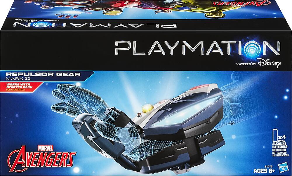 Best Buy: Hasbro Playmation Marvel Avengers Repulsor Gear Gray B1075