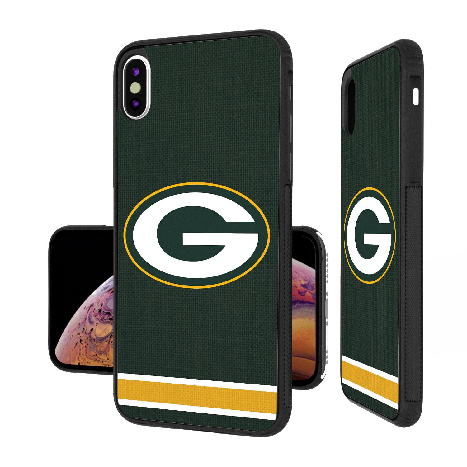 Keyscaper NFL Green Bay Packers iPhone Stripe Design Bump Case 15 ...