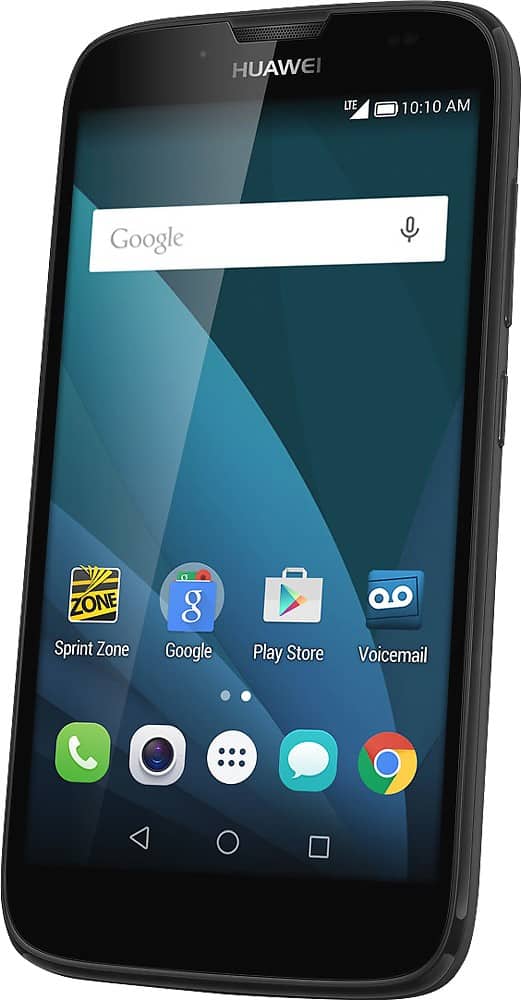 Best Buy: Huawei Union No-Contract Cell Phone Black (Sprint Prepaid ...
