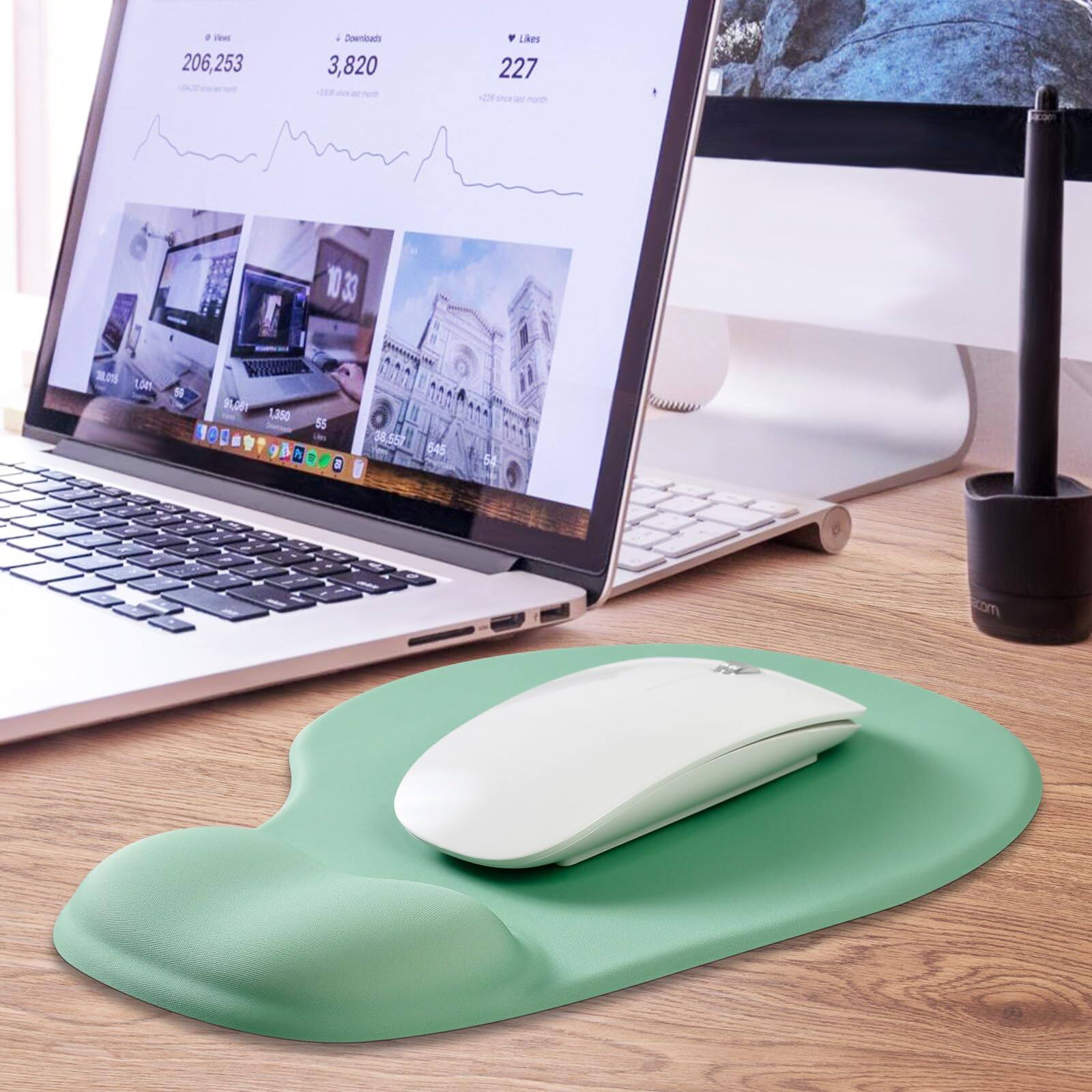 Stamp n Camp Mouse Pad 2 Pack Pads With Comfortable Gel Wrist Rest ...