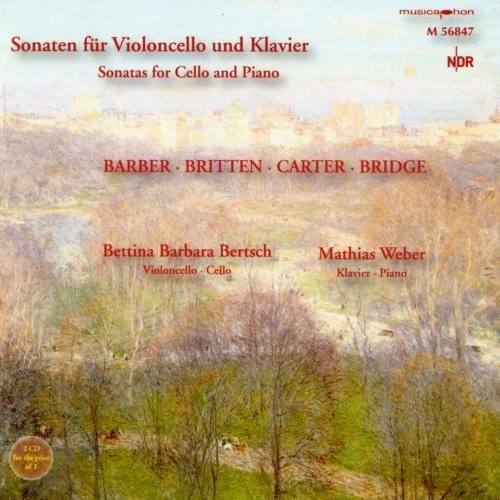 Barber / Bertsch / Weber Cello Recital: Bertsch Bettin COMPACT DISCS ...