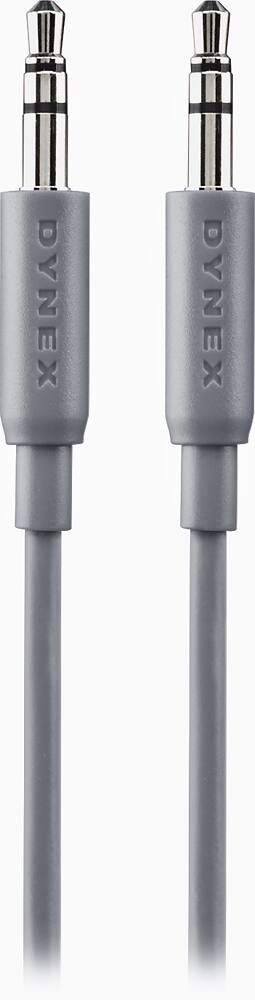 Questions and Answers: Dynex™ 3' Audio Cable Gray DX-MAUXS - Best Buy