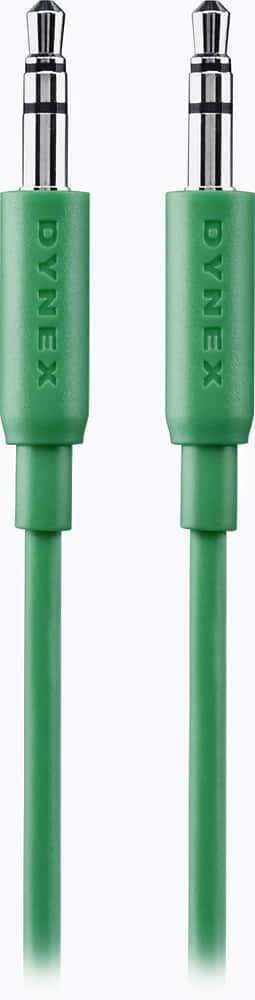 Questions and Answers: Dynex™ 3' Audio Cable Green DX-MAUXG - Best Buy