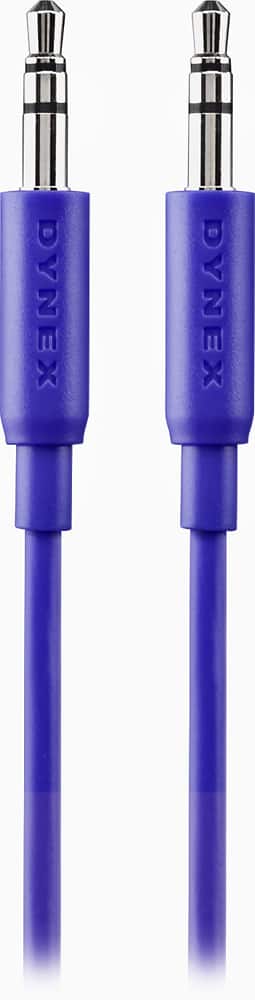 Customer Reviews: Dynex™ 3' Audio Cable Blue DX-MAUXB - Best Buy