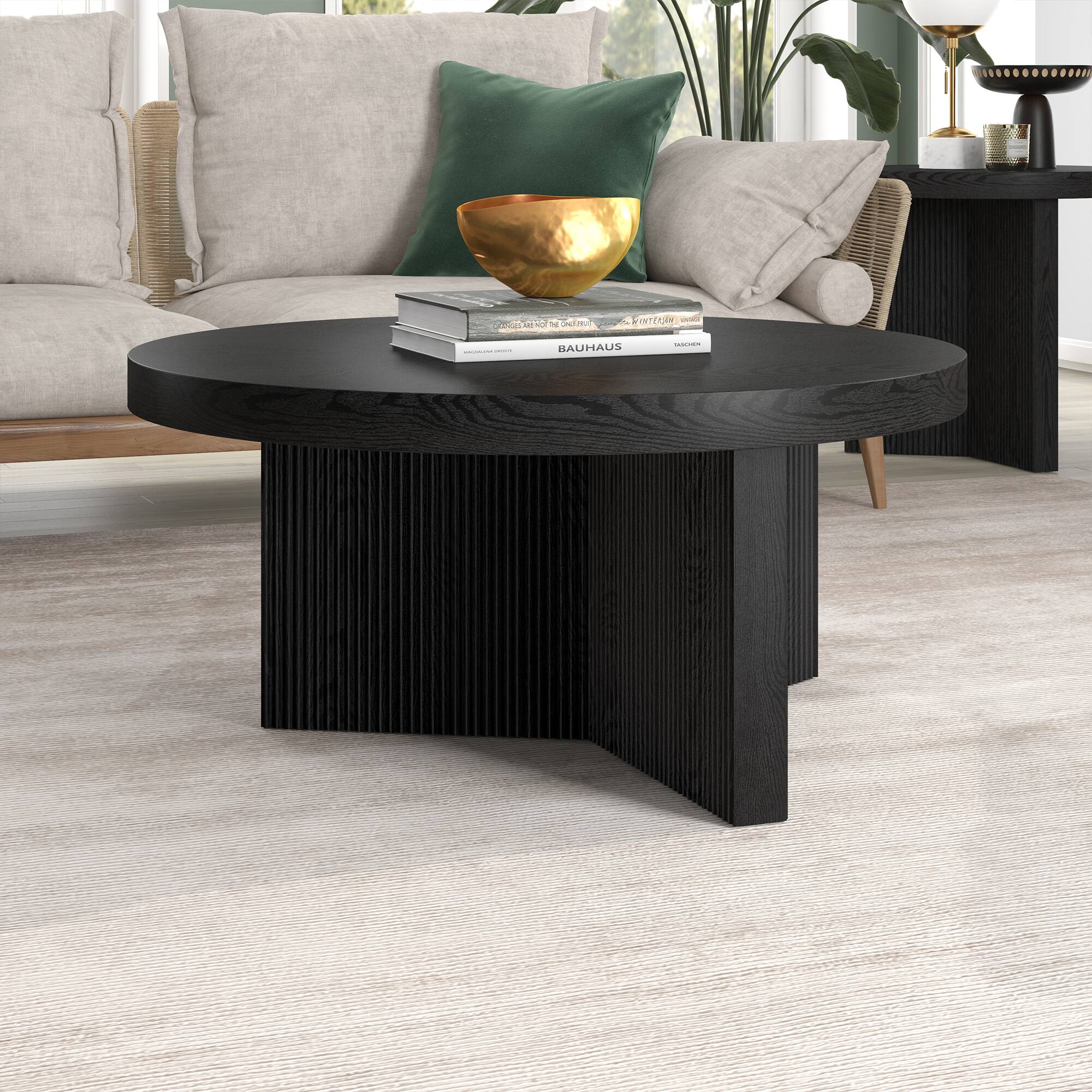 Camden&Wells Nicola Coffee Table Obsidian 172131Y - Best Buy