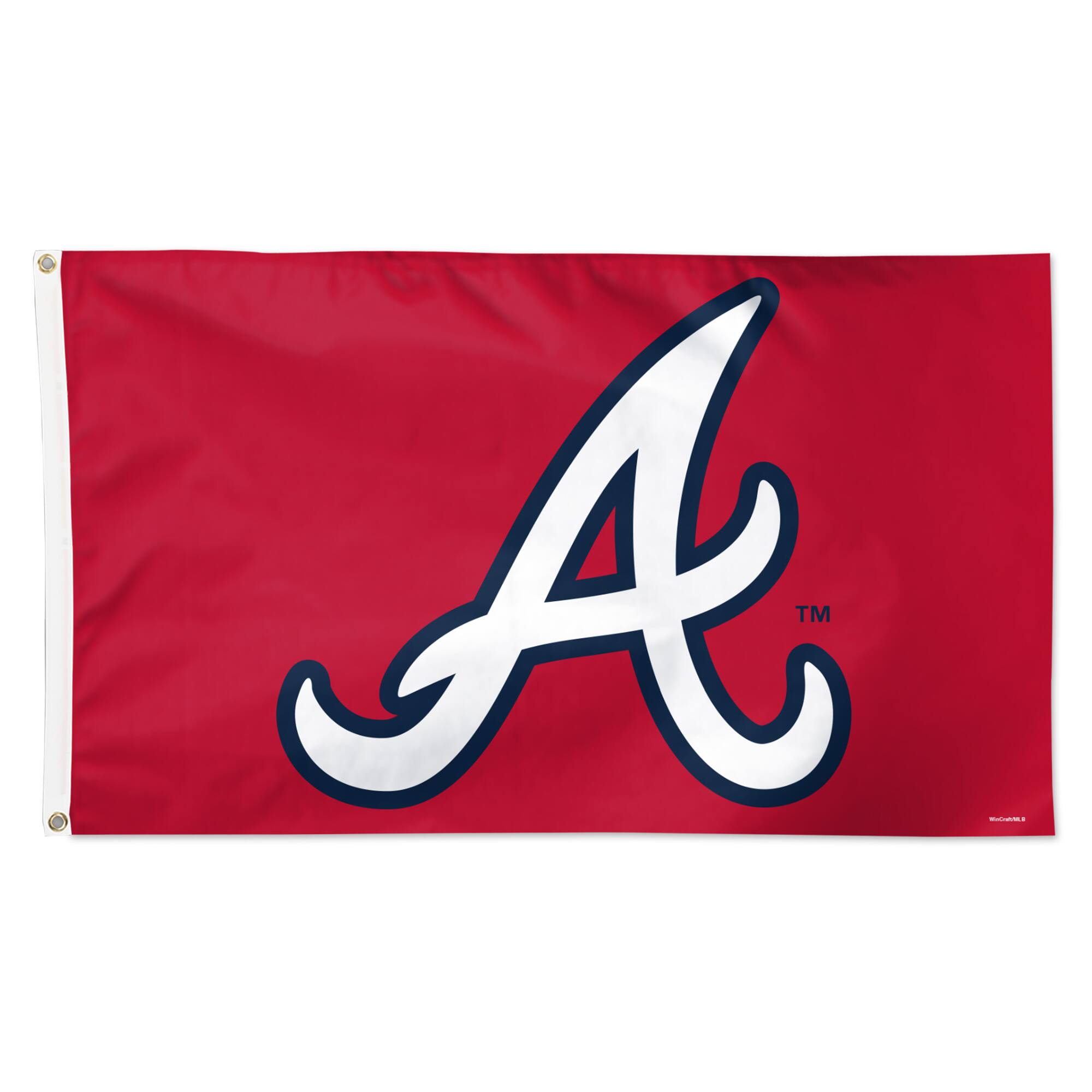 WinCraft Atlanta Braves 3' x 5' Single Sided Deluxe Primary Team Flag ...