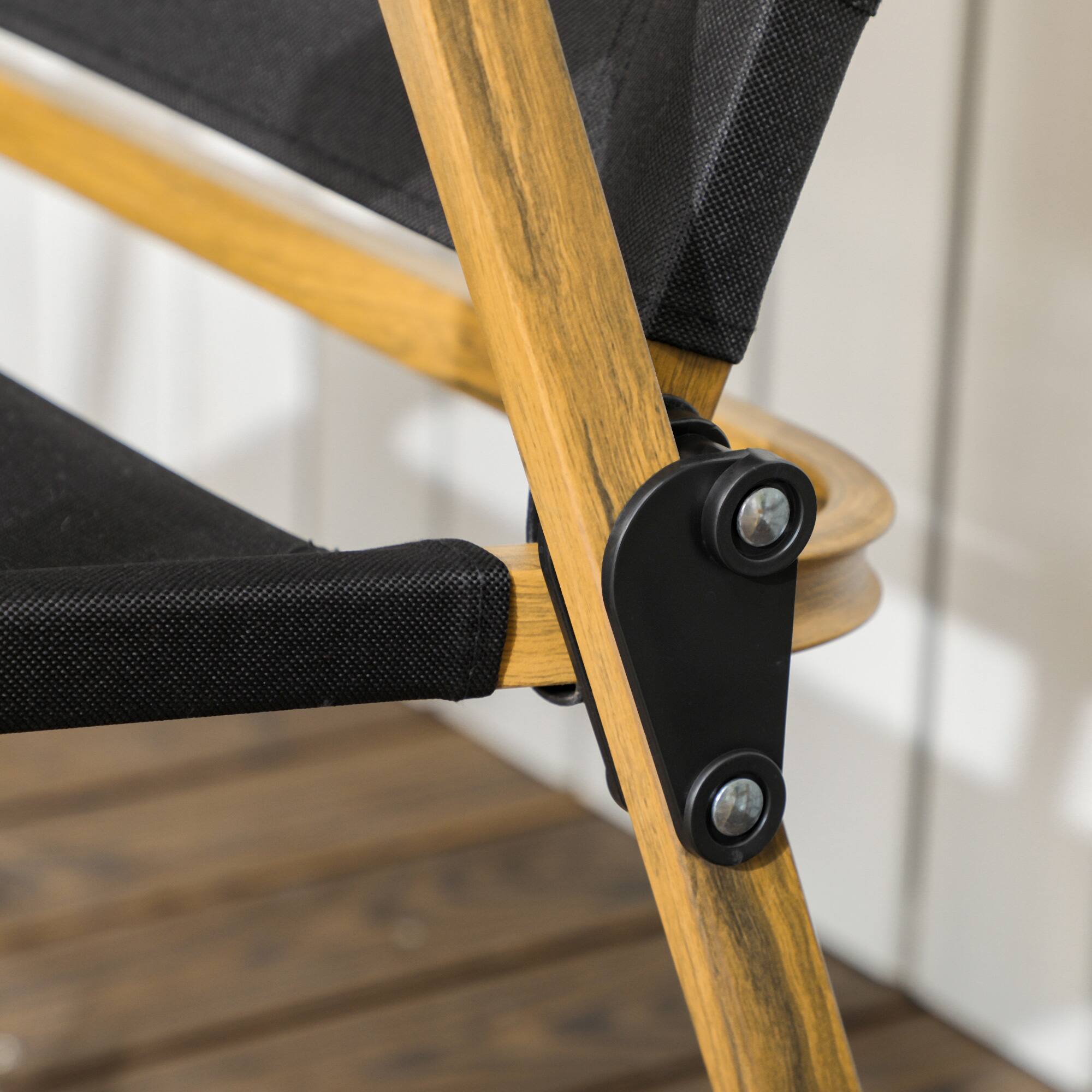 Outsunny 2 Pack Folding Camping Chair, Lightweight & Portable Beach ...