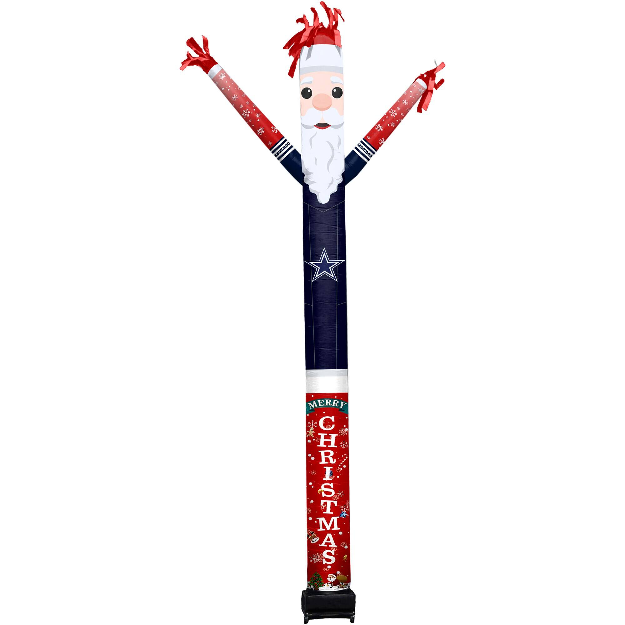 Sporticulture Dallas Cowboys Santa Claus Inflatable Crazy Sports Fan ...