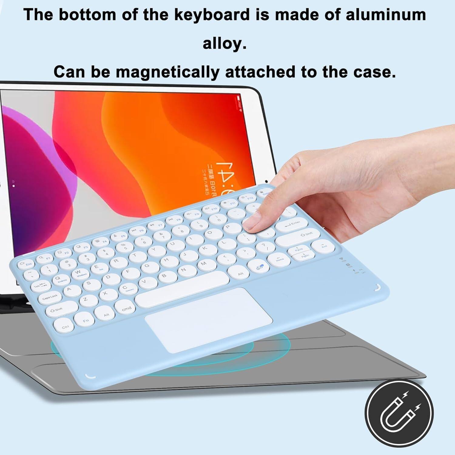 Pacoar Cade Wireless With Touchpad Ultra thin Rechargeable Mini ...