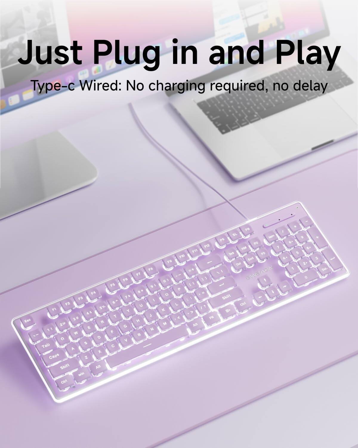 PO3TICJUNKI3 Eweadn Gx710s Backlit Computer Keyboards Wired Usb With ...