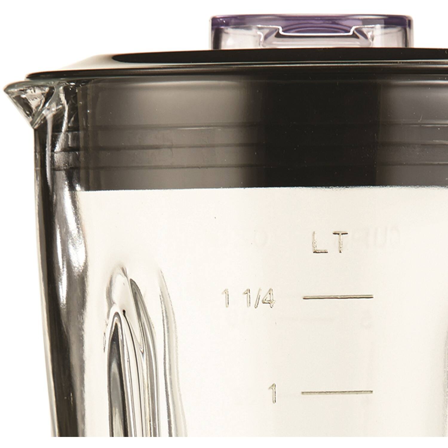 Brentwood 12 Speed Blender with Glass Jar Black 31086543M - Best Buy