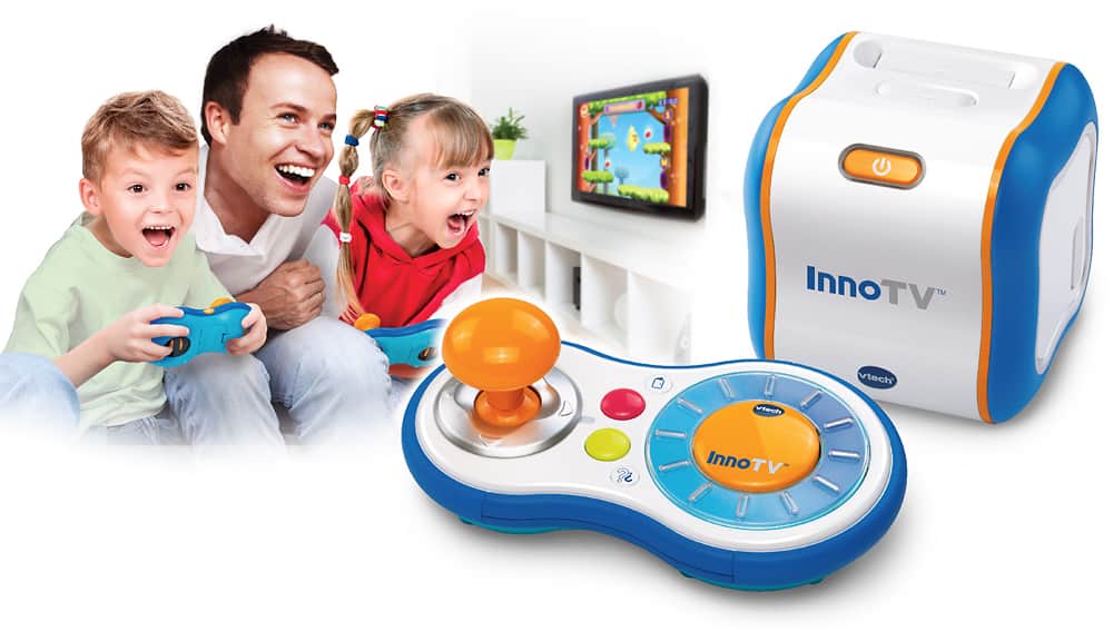 Best Buy: VTech InnoTV Educational Gaming System White/Blue 80-183600