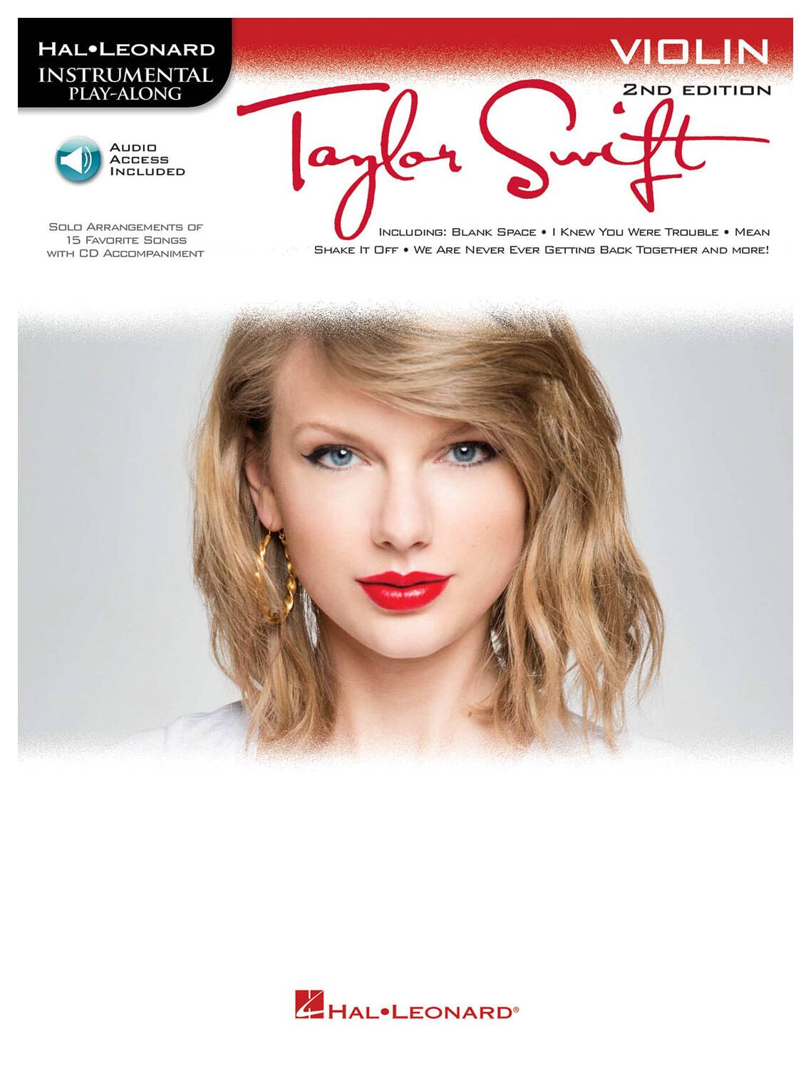 Hal Leonard Taylor Swift 2nd Edition Violin Play Along Instructional ...
