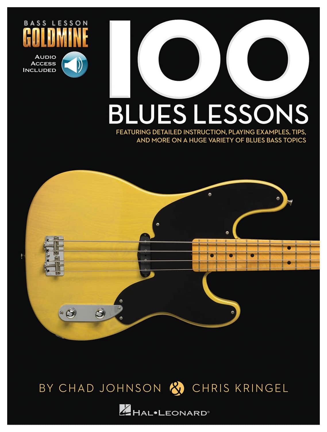 Best Buy: Hal Leonard Bass Lesson Goldmine Series 100 Blues Lessons ...