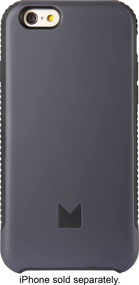 Best Buy: Modal™ Case for Apple® iPhone® 6 and 6s Black/Gray MD-MA64SDLB