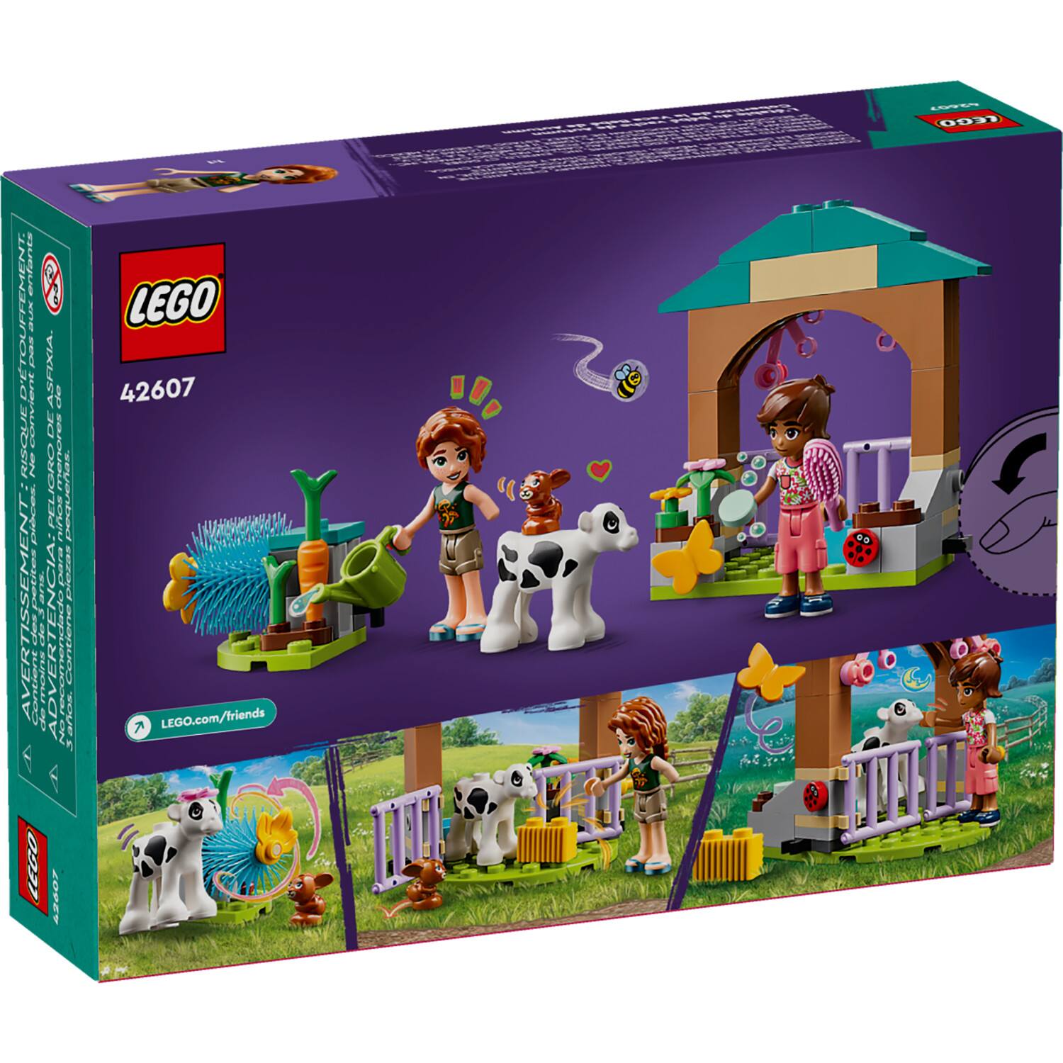 LEGO Friends Autumn’s Baby Cow Shed Farm Animal Toy 42607 6470675 ...