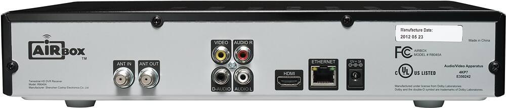 Best Buy: Airbox Digital Receiver DVR Black R8045A