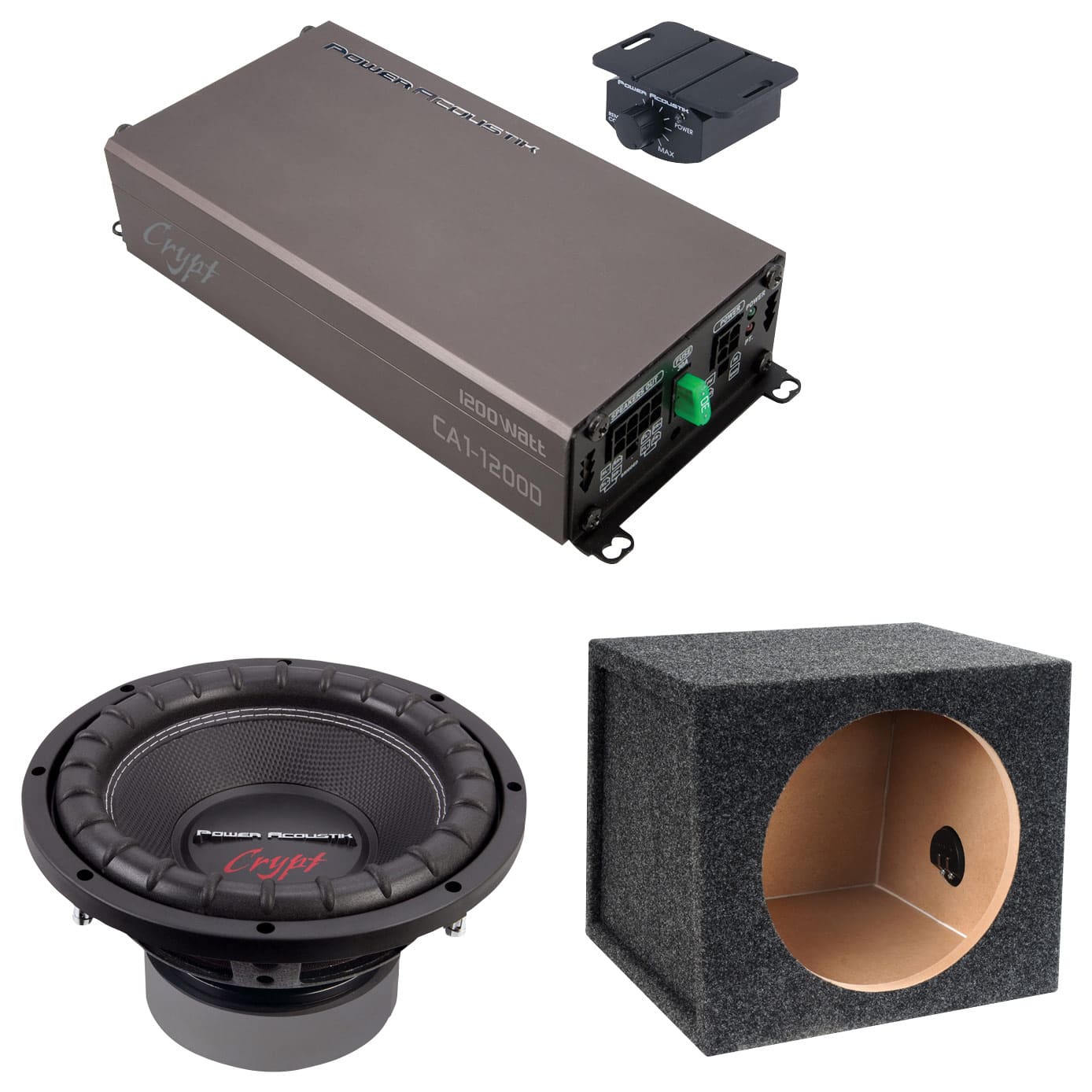 Best Buy: Power Acoustik 10" Dual-Voice-Coil 4-Ohm Loaded Subwoofer ...