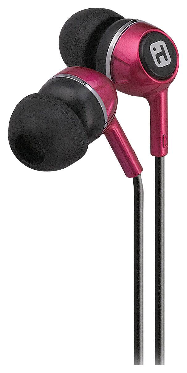 iHome Earbud Headphones Pink IB25PC - Best Buy