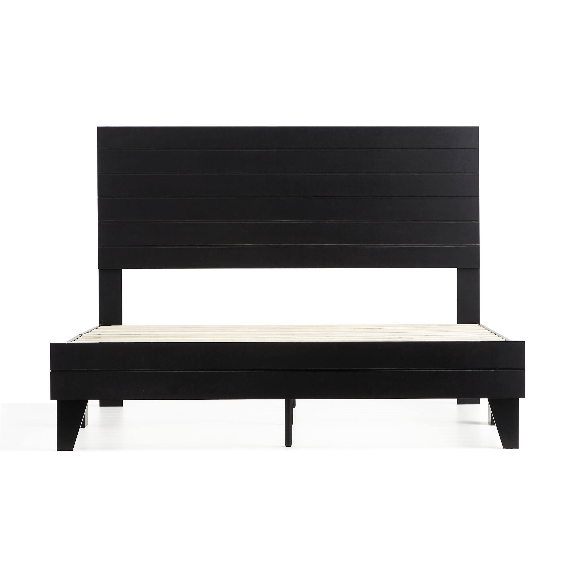 Best Buy: Brookside Mabel Shiplap Twin Bed Frame Black BS00A1LBDTTBK