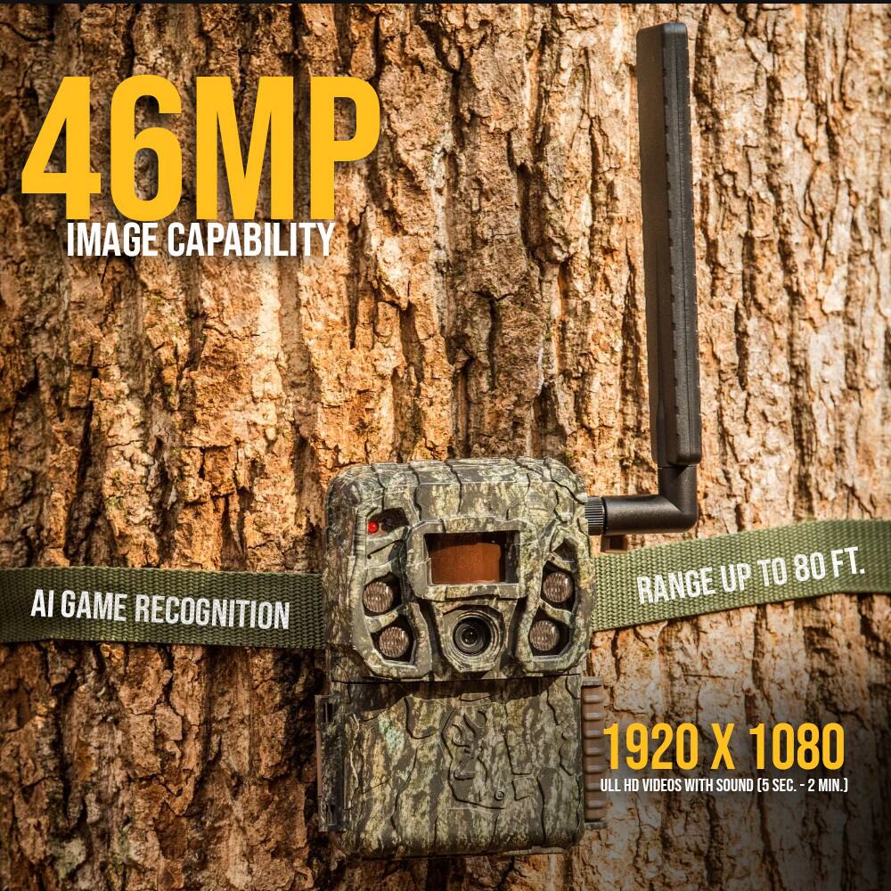 Browning Trail Camera Defender Wireless Vision Pro HD AI Trail Camera ...