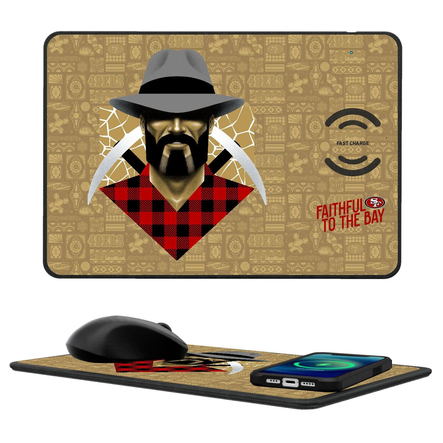 Keyscaper San Francisco 49ers 2024 Illustrated Limited Edition Wireless ...