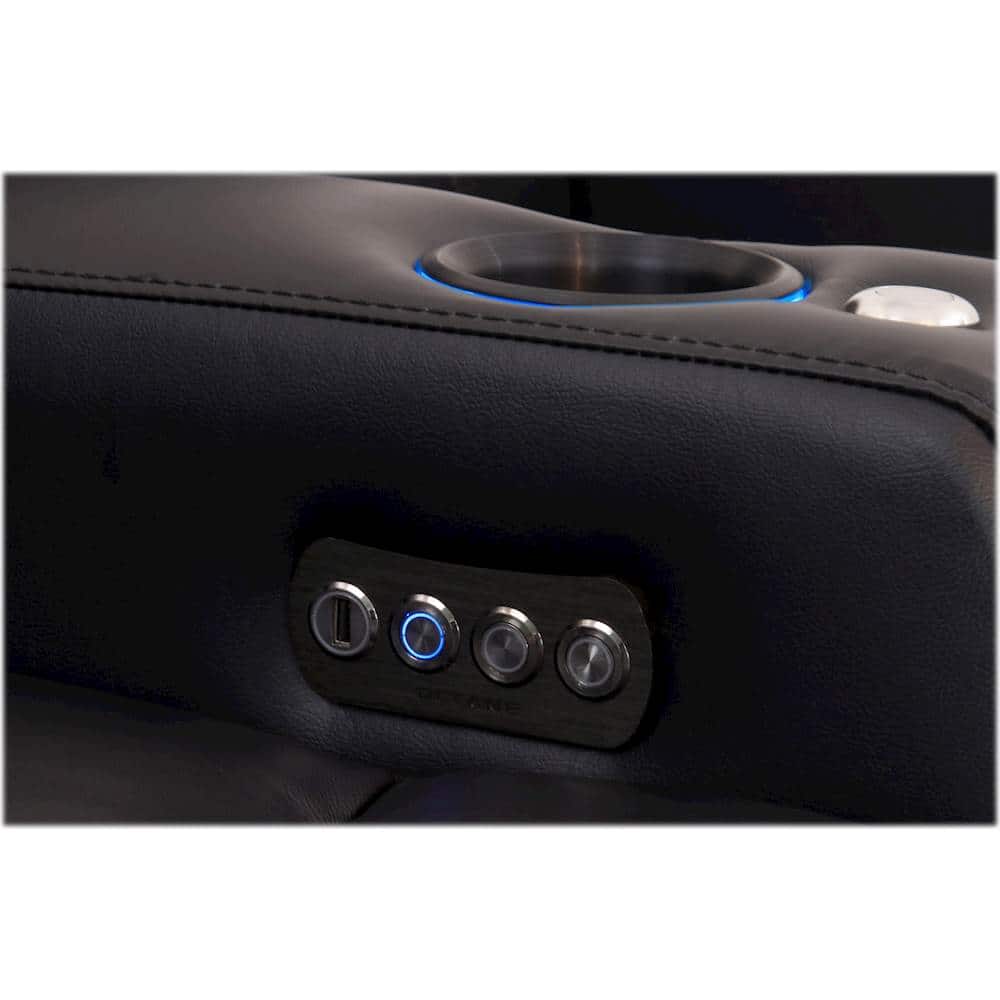 Best Buy: Octane Seating Turbo XL700 Curved 3-Seat Power Recline Home ...